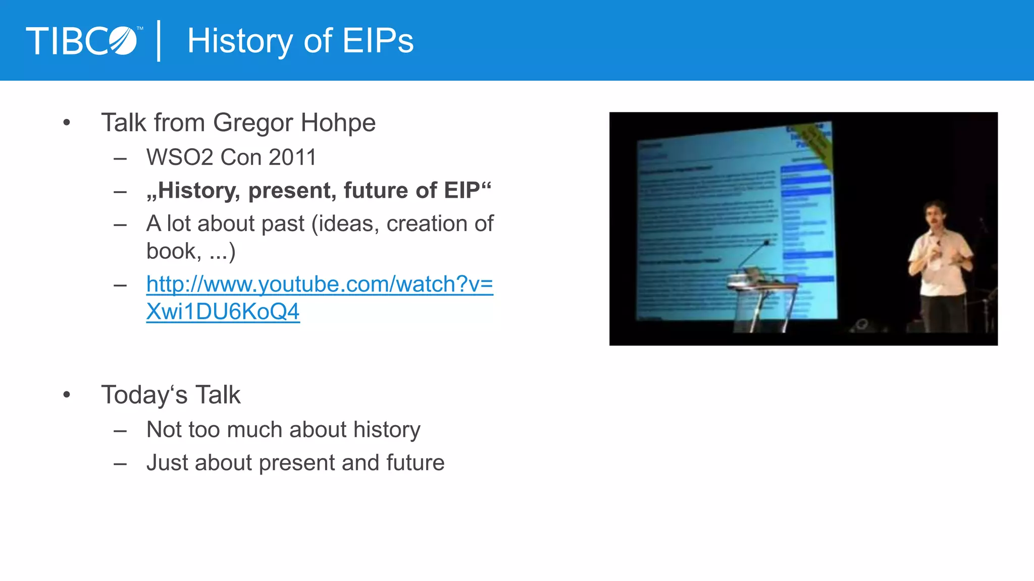 Enterprise Integration Patterns Revisited (EIP) for the Era of Big Data, Internet of Things (IoT ...