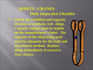 Overhead Crane Safety Course | PPT