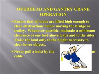Overhead Crane Safety Course | PPT