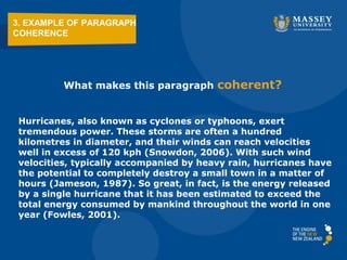 2015 paragraph structuring online | PPT