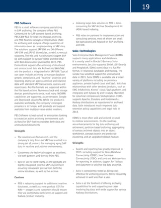 Enterprise Archiving with Apache Hadoop Featuring the 2015 Gartner Magic Quadrant | PDF