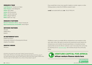2015 Report - Venture Finance in Africa | PDF