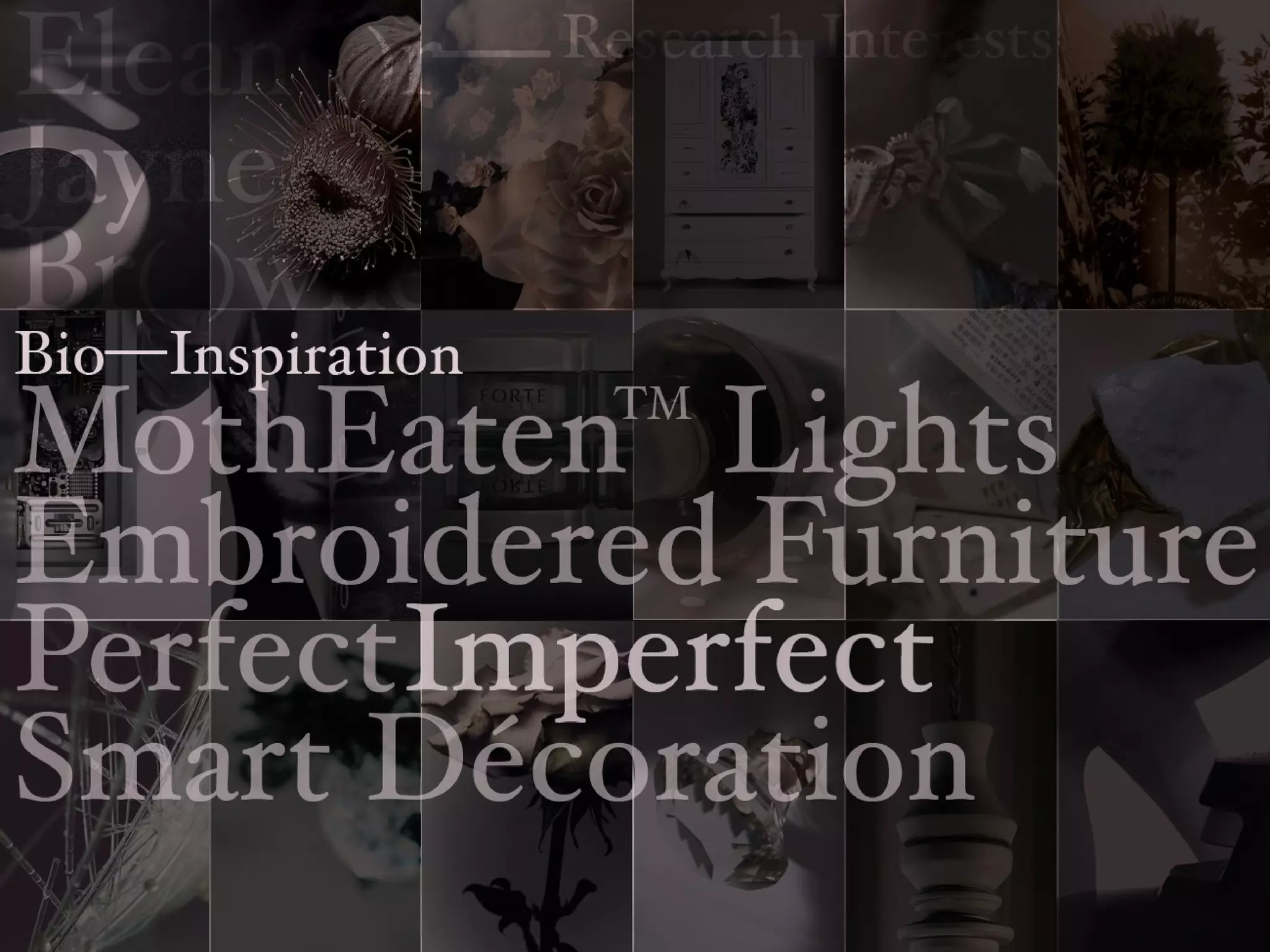 Research Interests: Eleanor—Jayne Browne | PPT