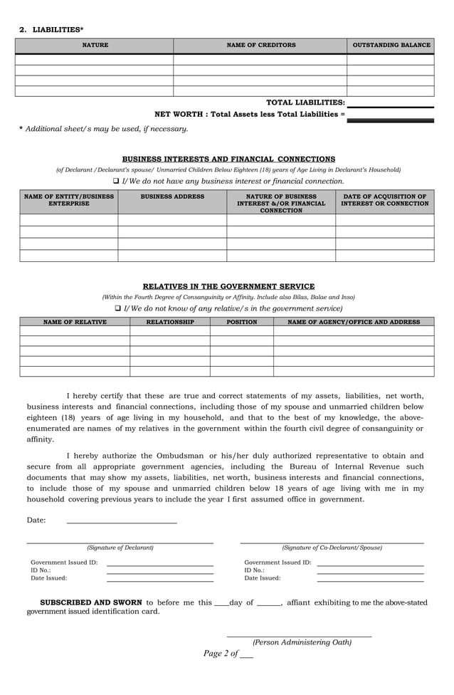 2015 saln form | DOC