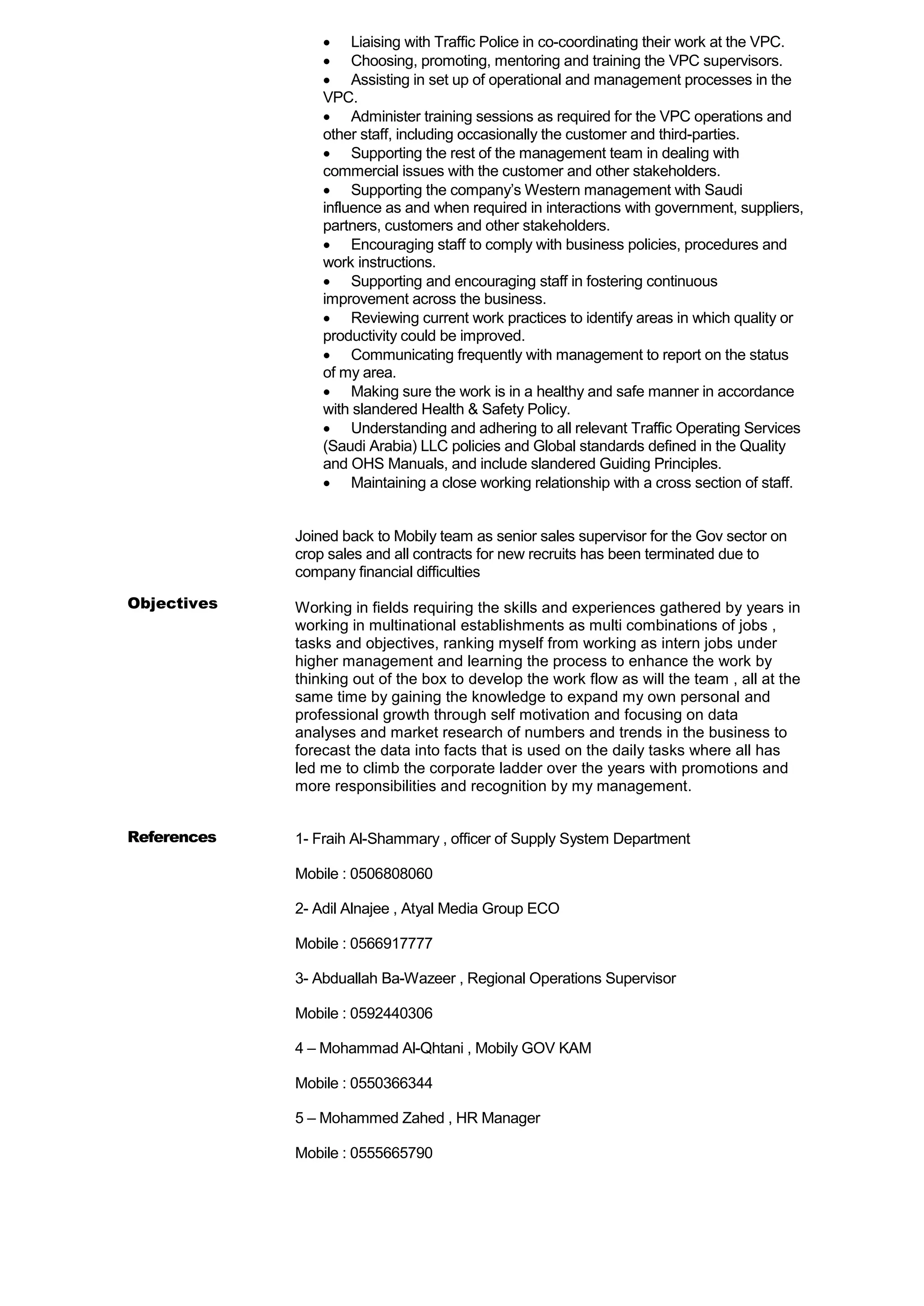 2015 sami resume | PDF