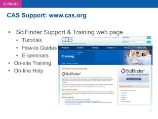 SciFinder: a Brief Overview of CAS Content, Indexing & Support | PDF