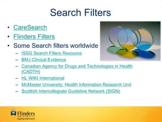 'Knowing how good our searches are: an approach derived from search ...