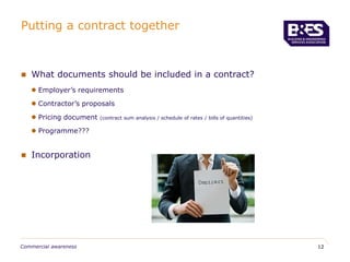 Sussex 2015 Contractual Awareness | PPT