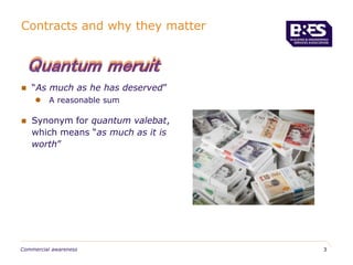 Sussex 2015 Contractual Awareness | PPT