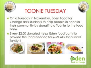 2015 Toonie Tuesday Presentation | PPT