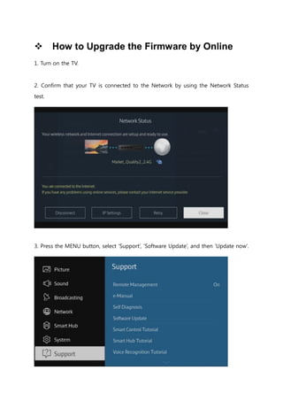 2015 tv firmware_upgrade_guide | PDF