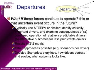 Scenarios - approaches for exploring urban futures | PPT
