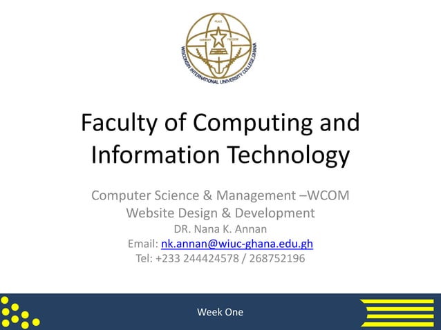 Introduction to Website Design and Development | PPT