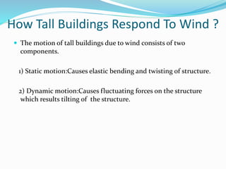 (2015)wind induced motion seminar | PPTX