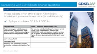 Adding value – Using your CDP disclosure to report in your mainstream ...