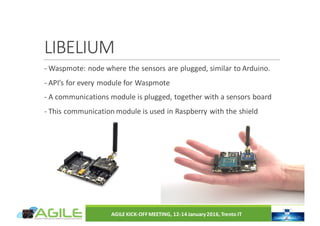 Libelium contribution to the AGILE-IoT project | PPT