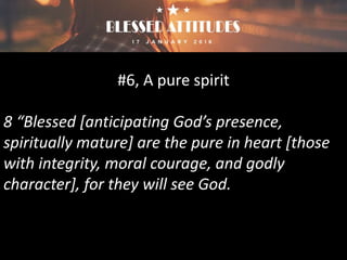 Blessed Attitudes | PPT