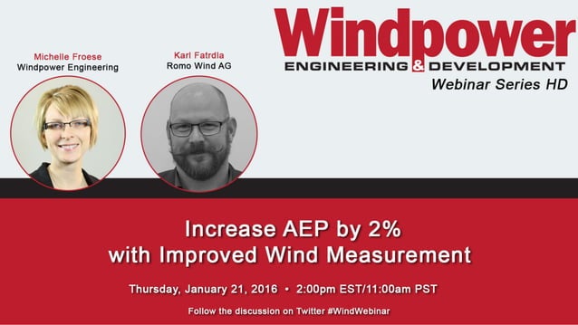 Increase AEP by 2% With Improved Wind Measurement | PPT