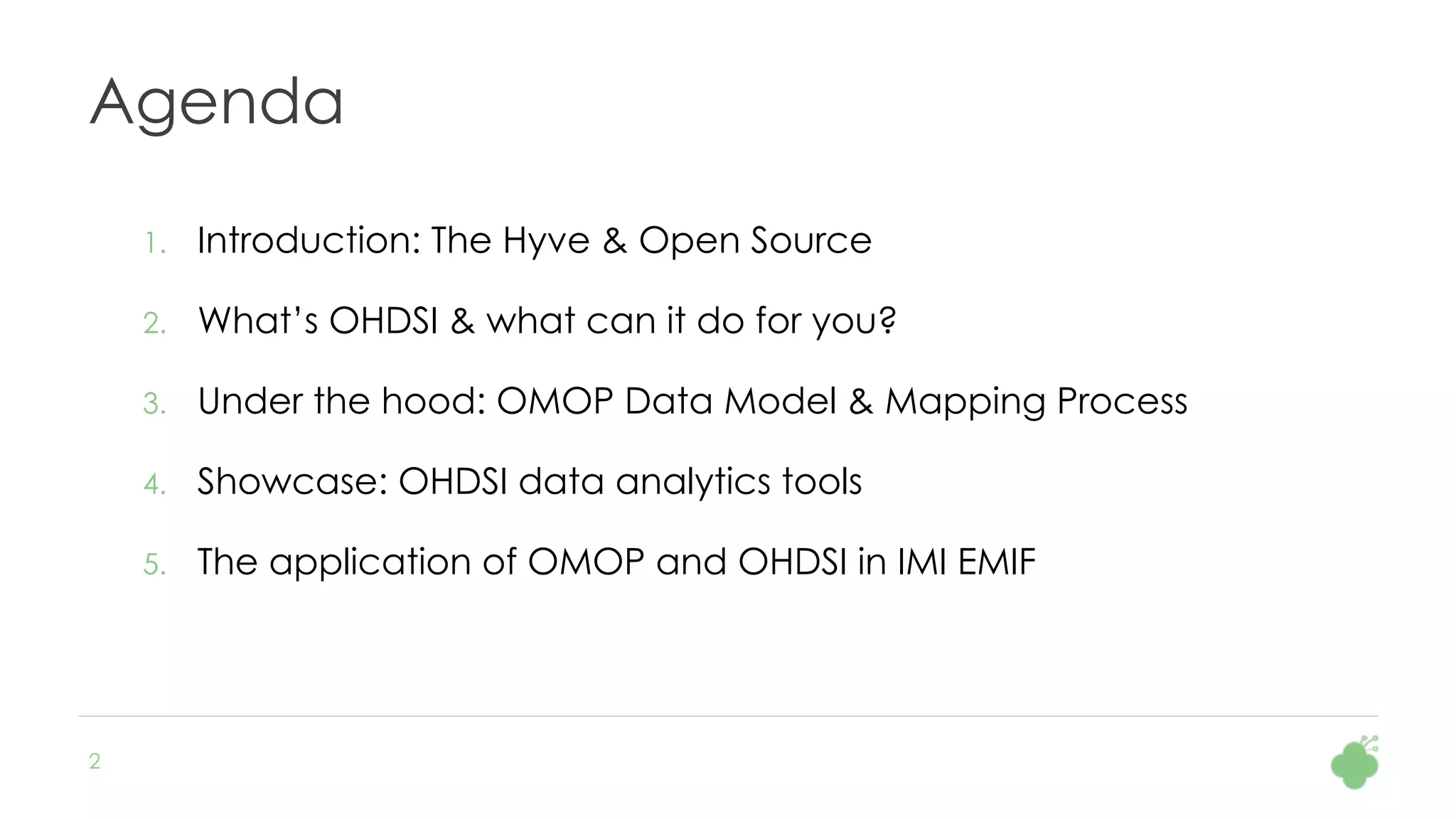 Scope Summit Applying The Omop Data Model And Ohdsi Software To