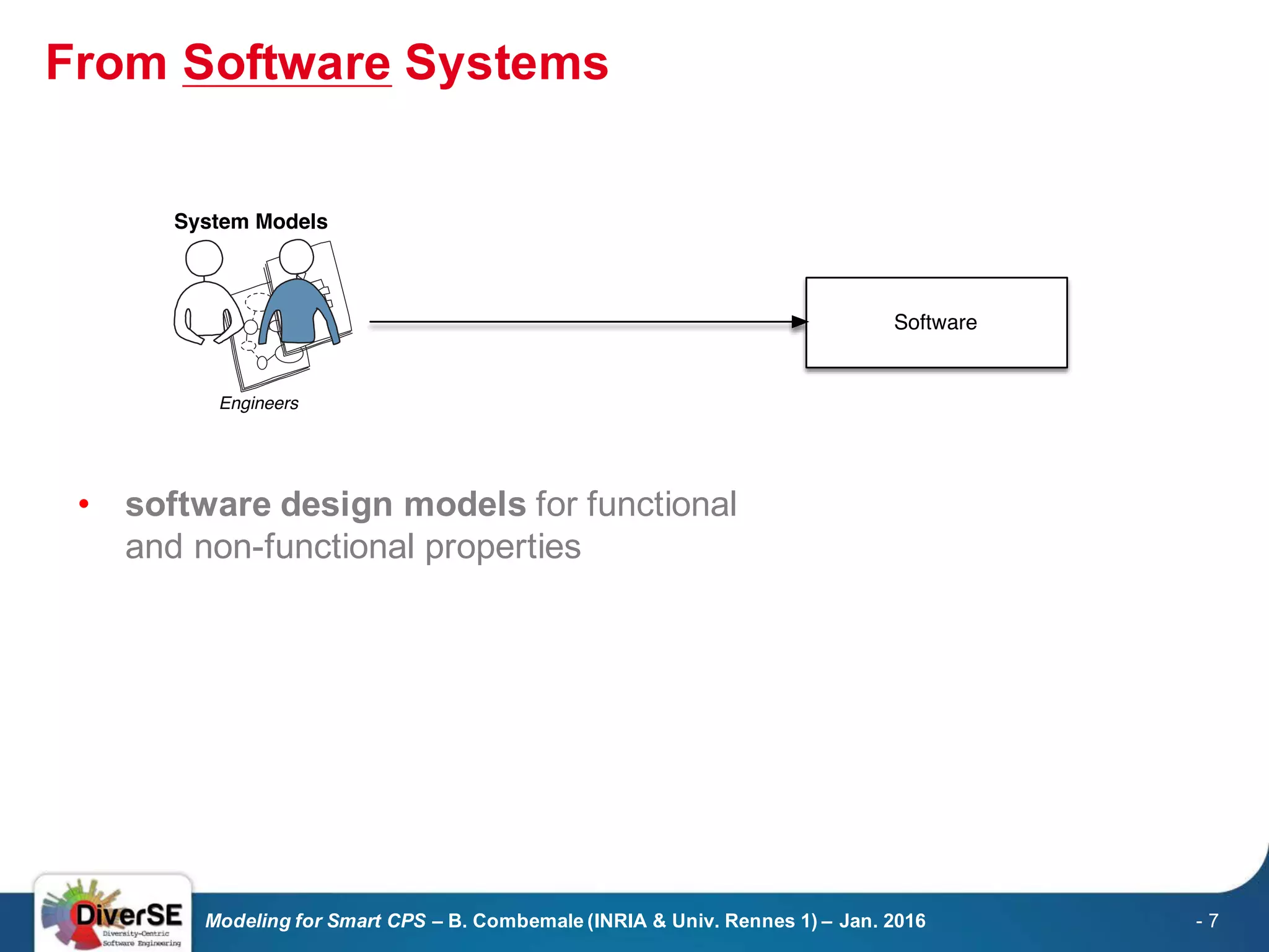 Modeling For Smart Cyber Physical Systems Jan 26th 2016 Ppt