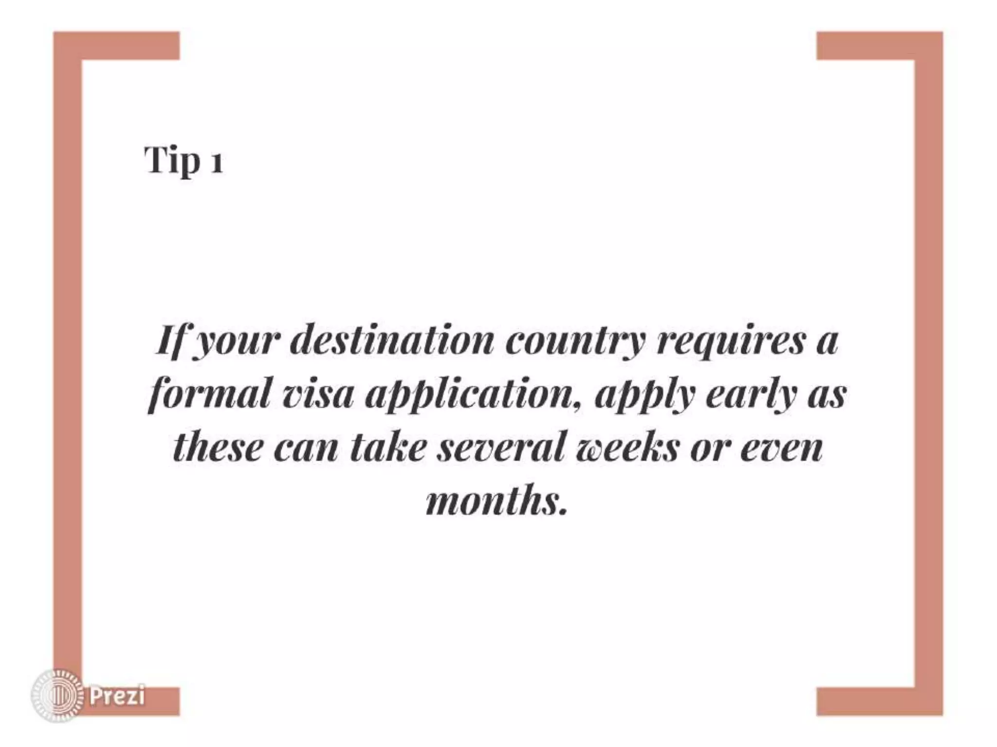 Visa Tips | PPTX
