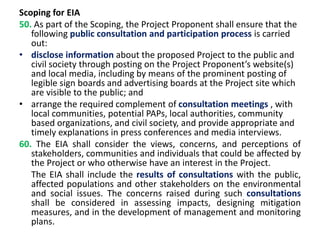 Developing Guidelines for Public Participation on Environmental Impact ...