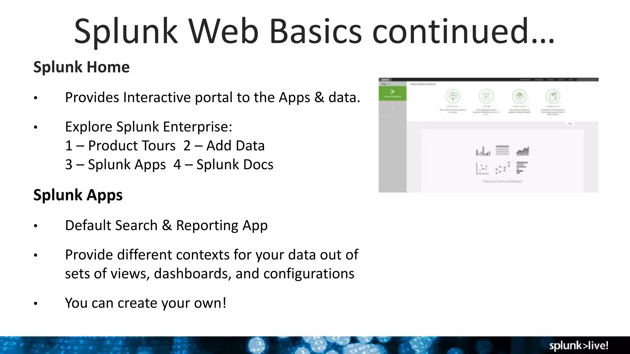 Getting started with Splunk | PPTX