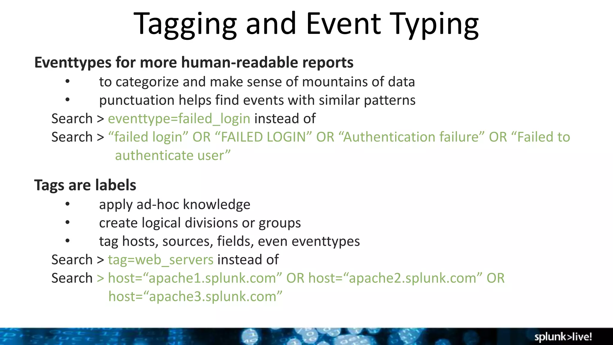 Getting started with Splunk | PPTX