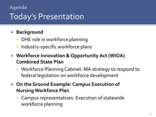Statewide Workforce Planning Update | PPTX