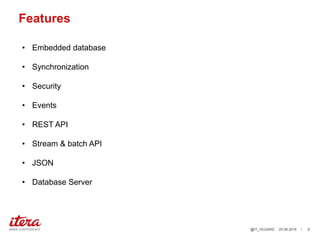Offline first with Couchbase Mobile | PPT