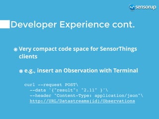 Comparison between OGC Sensor Observation Service and SensorThings API ...