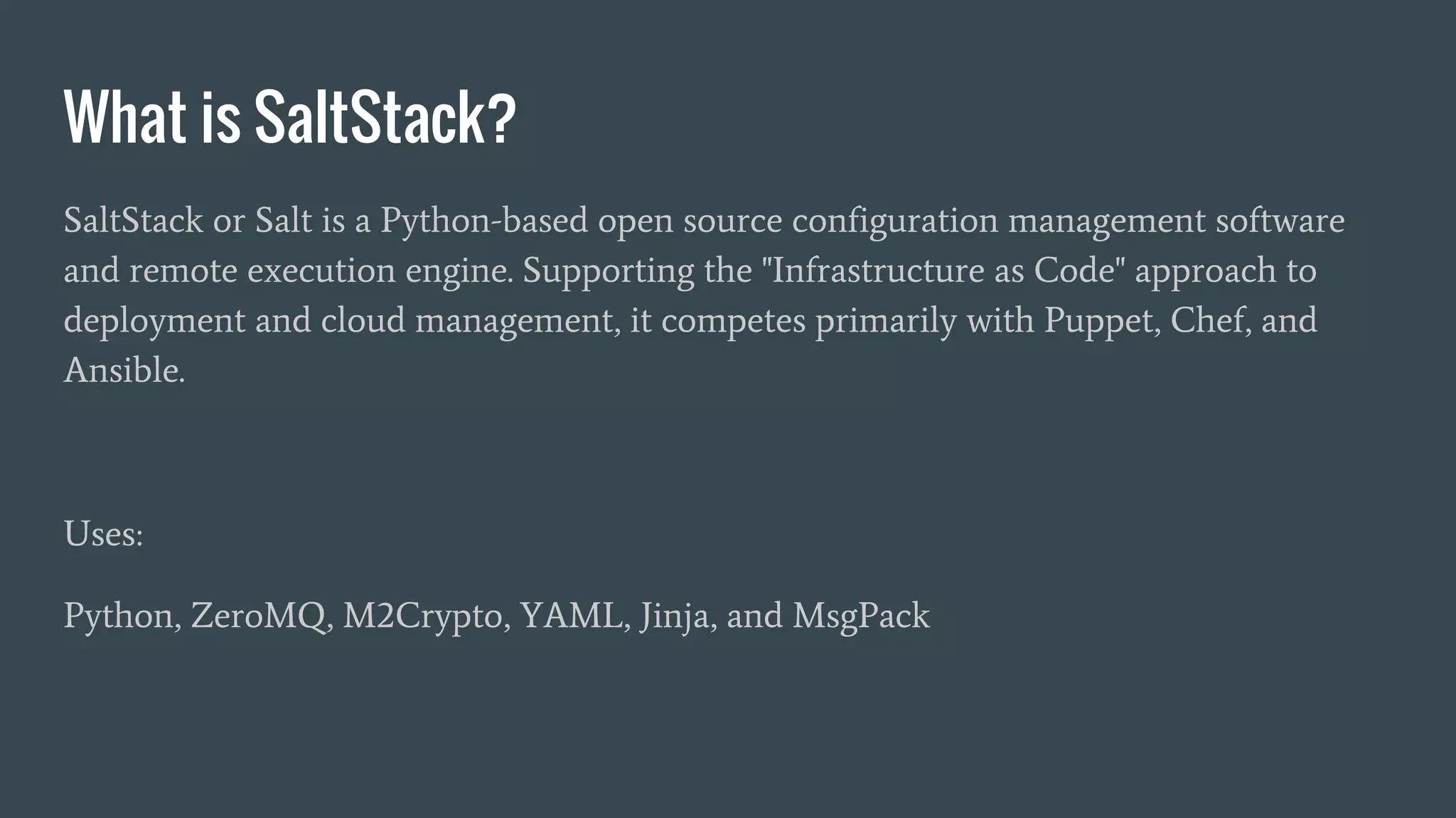 SaltStack | PDF