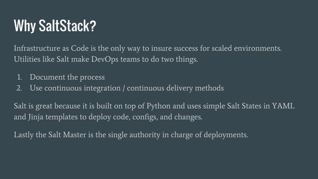SaltStack | PDF