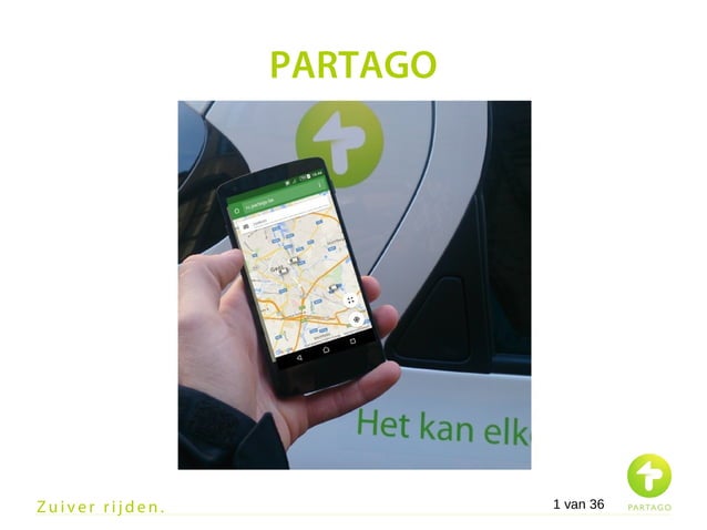 Korte handleiding van de Partago app | PPT