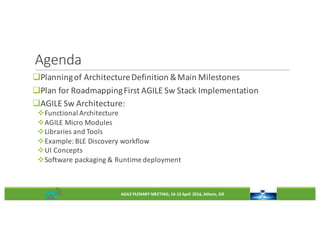 WP3 – AGILE Sw Architecture | PDF