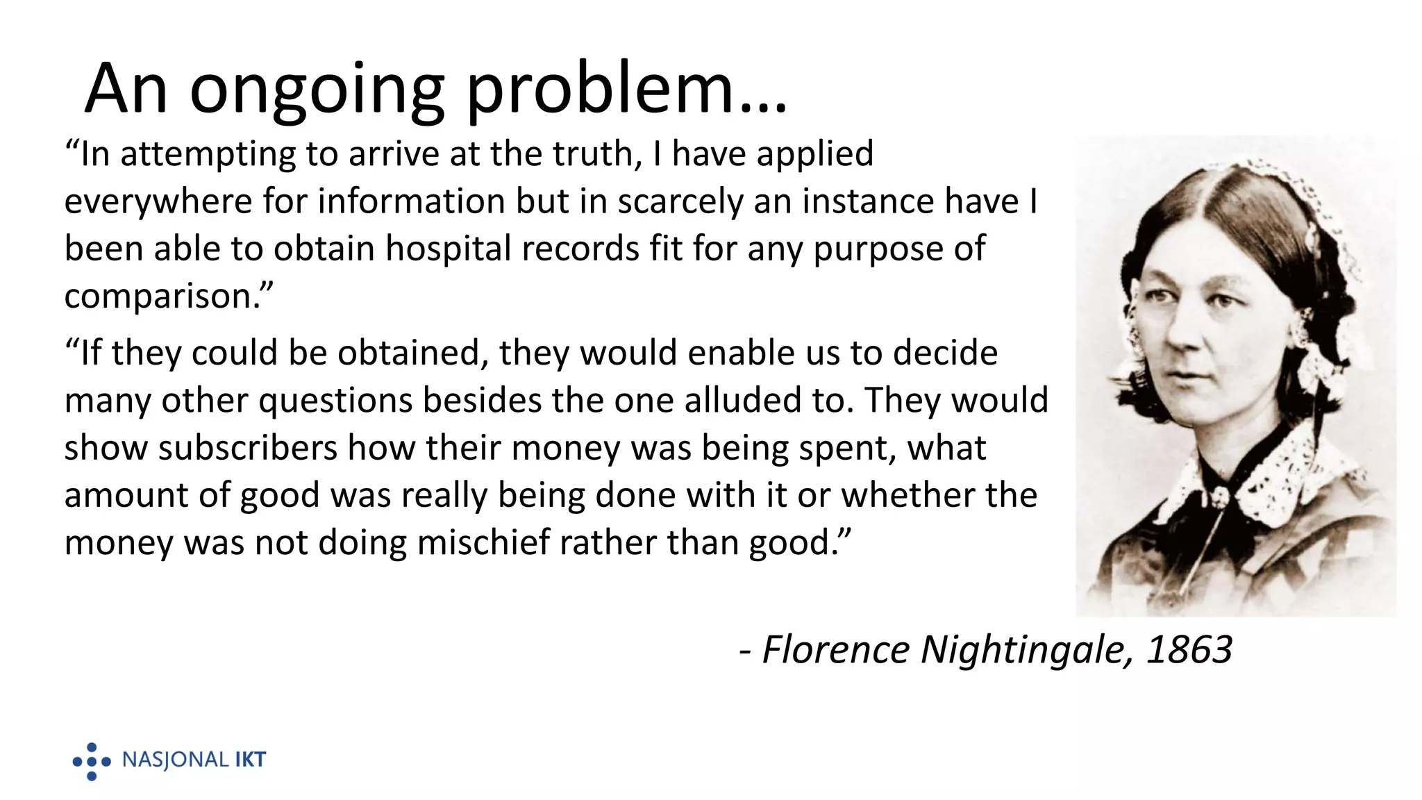 Standards in health informatics - problem, clinical models and ...