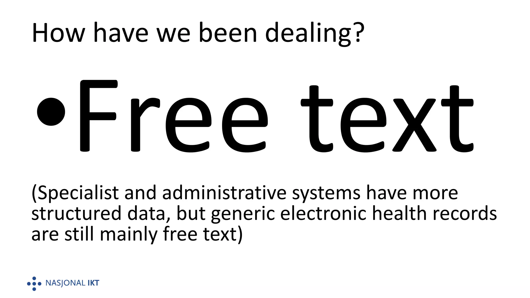 Standards in health informatics - problem, clinical models and ...
