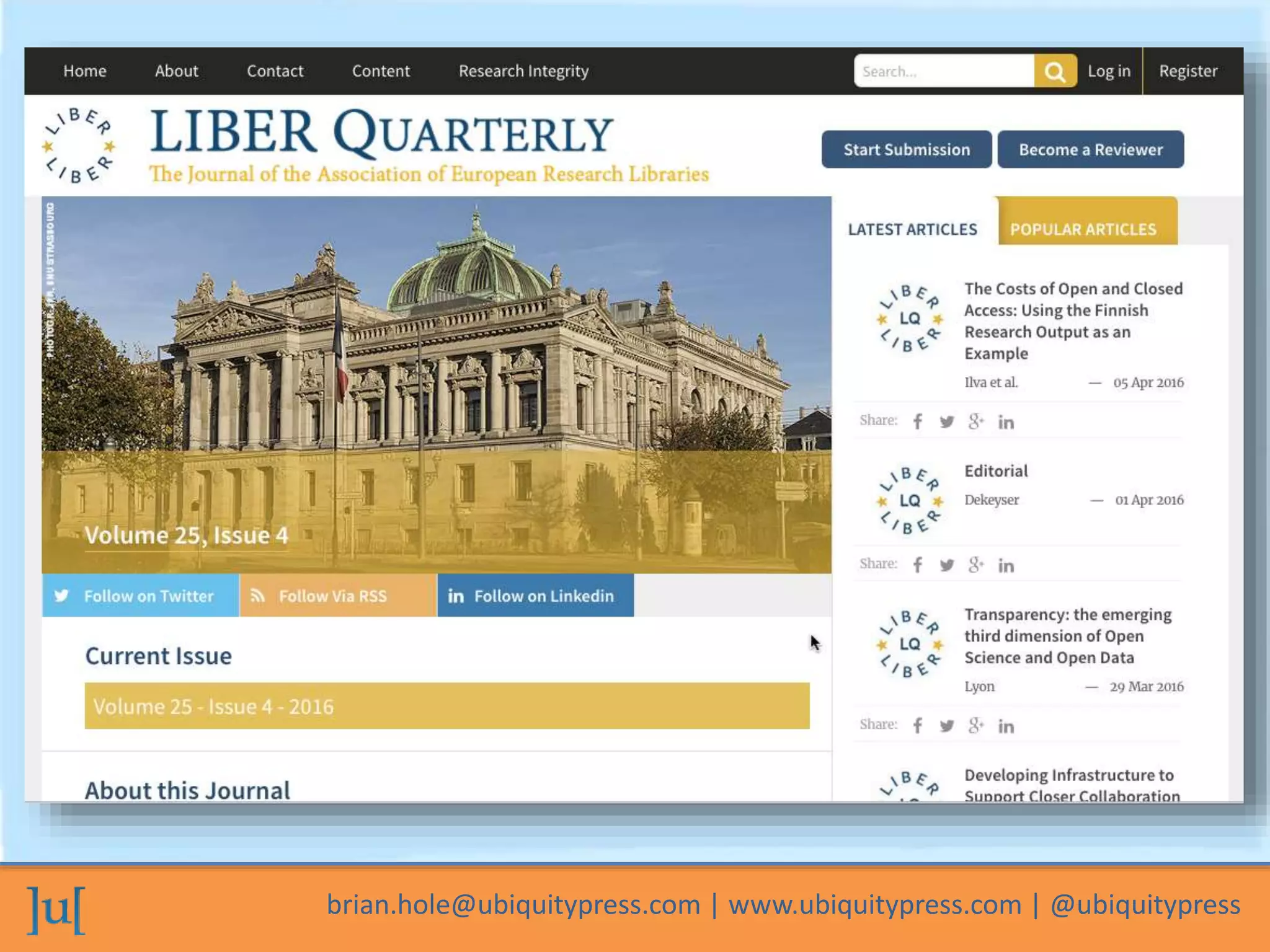 The Growing Role of Libraries in Publishing | PPTX