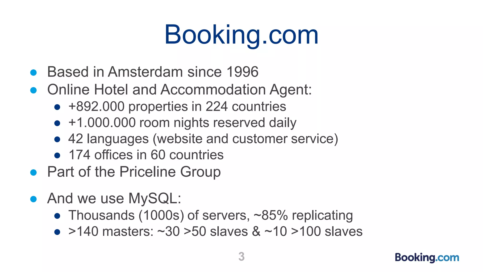 MySQL Parallel Replication: inventory, use-case and limitations | PPT