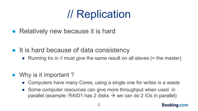 Mysql Parallel Replication Inventory Use Case And Limitations Ppt