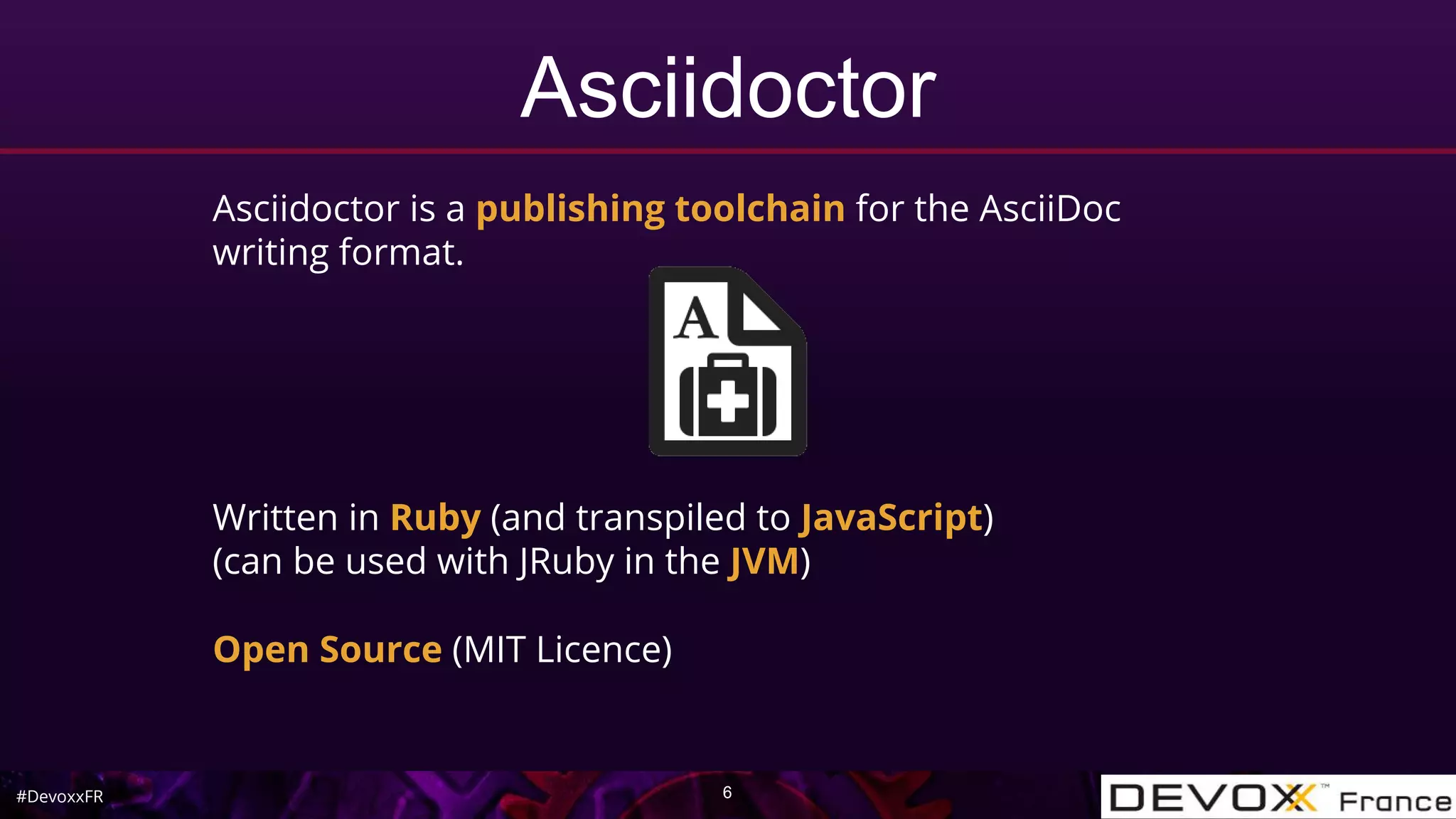 Comment Asciidoctor peut vous aider pour votre doc | PPT