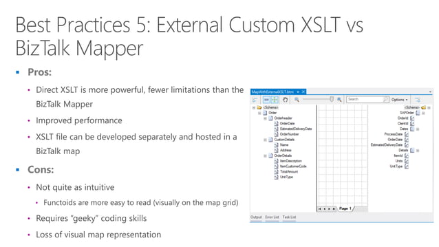 Biztalk Mapping Patterns And Best Practices Ppt 