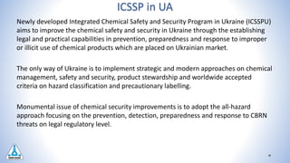 Implementation of the Integrated Chemical Safety and Security Program ...