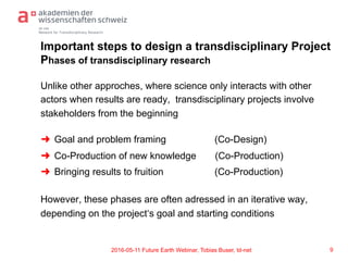 Transdisciplinary Research: A short introduction | PDF | Science