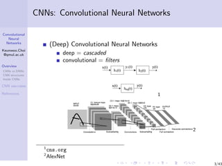 Deep Convolutional Neural Networks - Overview | PPT