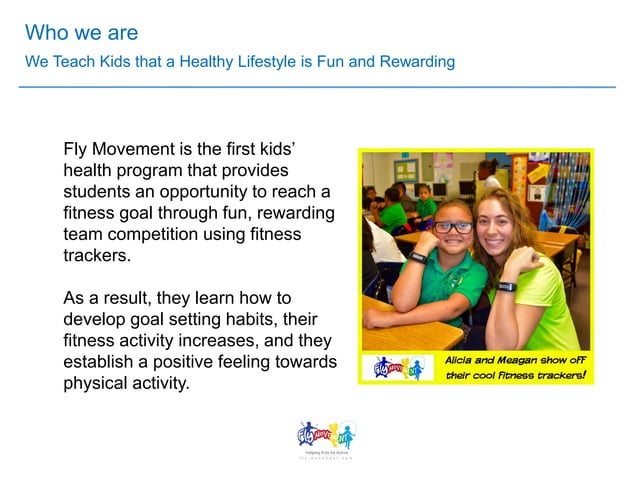 Fly Movement Presentation - Kids Health Program | PPT