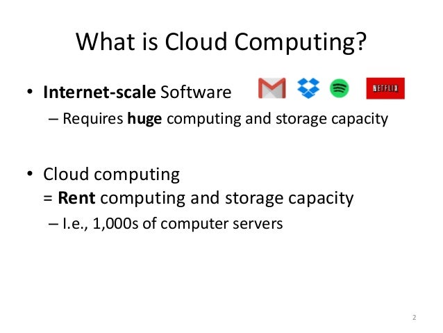 Resource Management In Cloud Computing