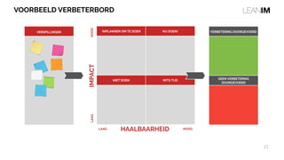 Lean & Functioneel Beheer | PDF