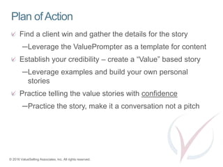 Hook 'Em With Value-Based Stories | PPTX