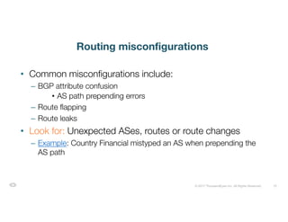 Monitoring Route Changes | PDF